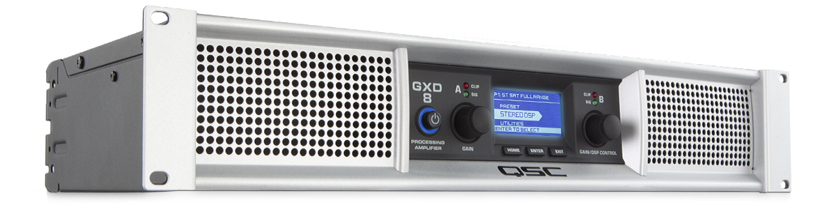 QSC GXD8 Professional Power Amplifier (800W @ 8ohms) Sydney Australia