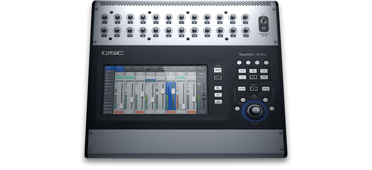QSC TouchMix-30 Pro 32-Channel Digital Mixer - Bava's Music City